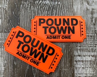 Pound Town Ticket | Etsy