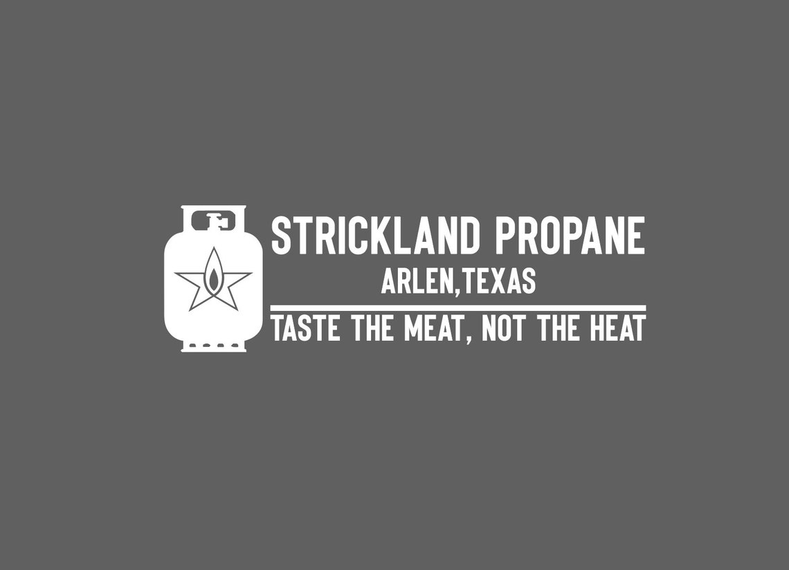 Strickland Propane Vinyl Decal - Etsy