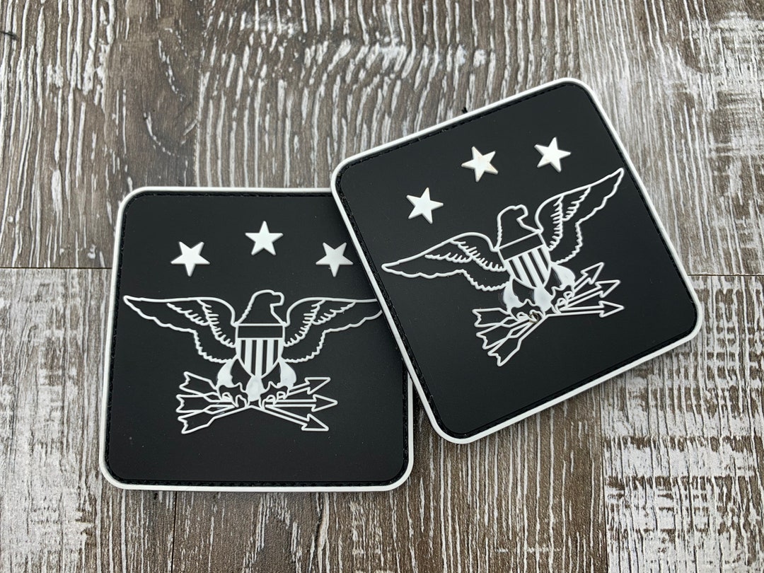 DOD Acceptance Stamp PVC Patch bin 10 - Etsy