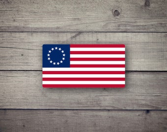 Assorted Betsy Ross US American Flag Vinyl Car Decal Sticker - Etsy