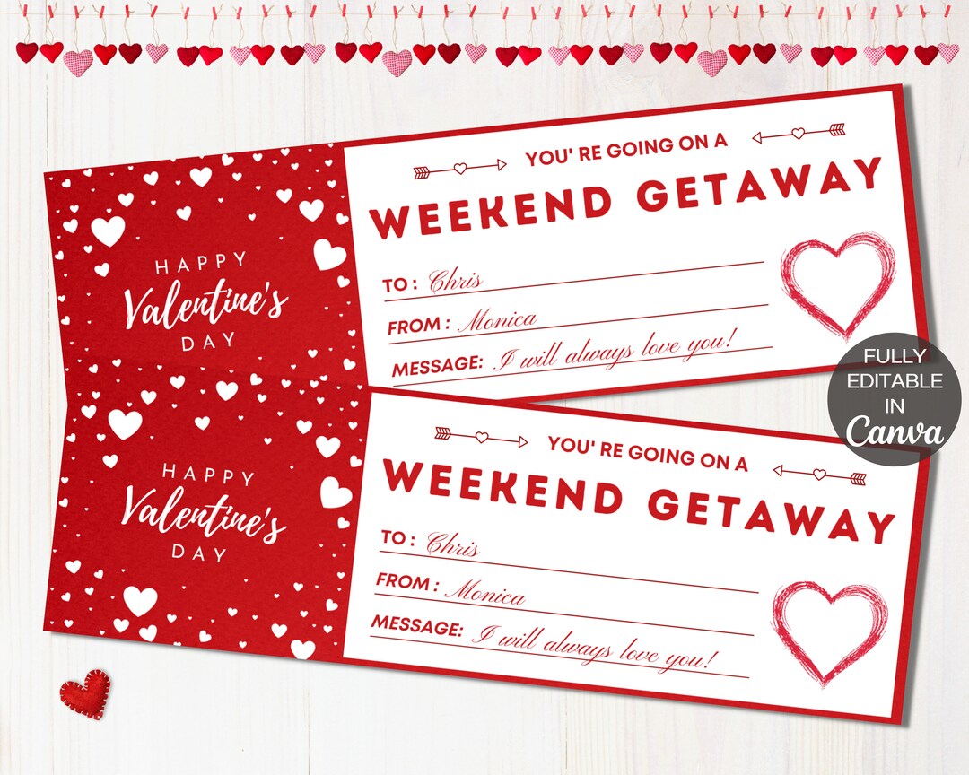 Valentines Day Gift, Printable Valentines Day Personalized Gifts ...