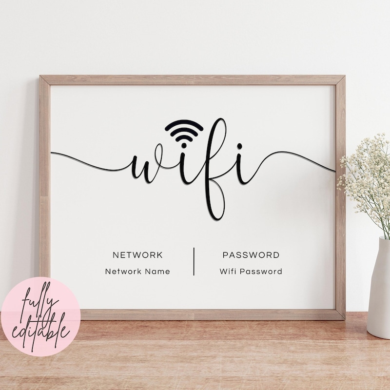 Wifi Sign - Etsy