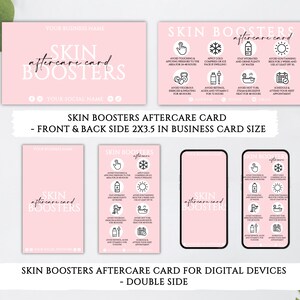 Skin Booster Client Intake Form Template, Editable Skin Boosters ...