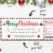 Printable Christmas Coupon Template, Christmas Gift for Her Idea ...