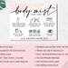 Body Mist Care Card Template, Editable Body Spray Care Instructions ...