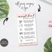 Editable Vinyl Decal Instructions Card, Printable Vinyl Care Card ...