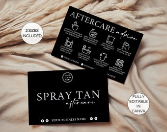Spray Tan Aftercare Guide - Etsy