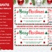 Printable Christmas Coupon Template, Christmas Gift for Her Idea ...