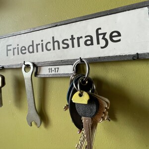 Berlin Street Sign/key Holder - Etsy UK