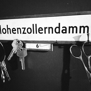 Berlin Street Sign/key Holder - Etsy UK
