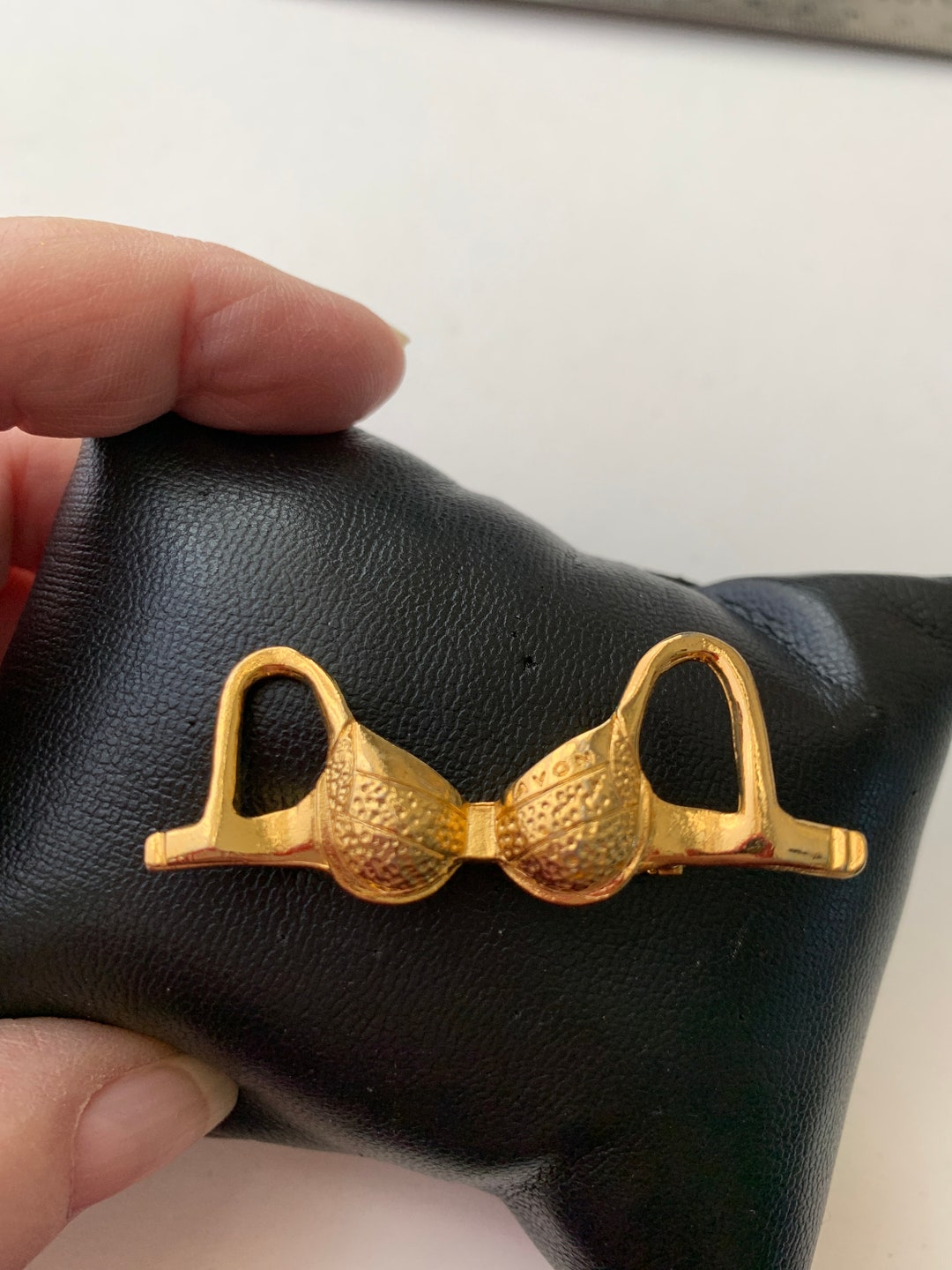 Vintage Avon Breast Cancer Awareness Bra Brooch - Etsy
