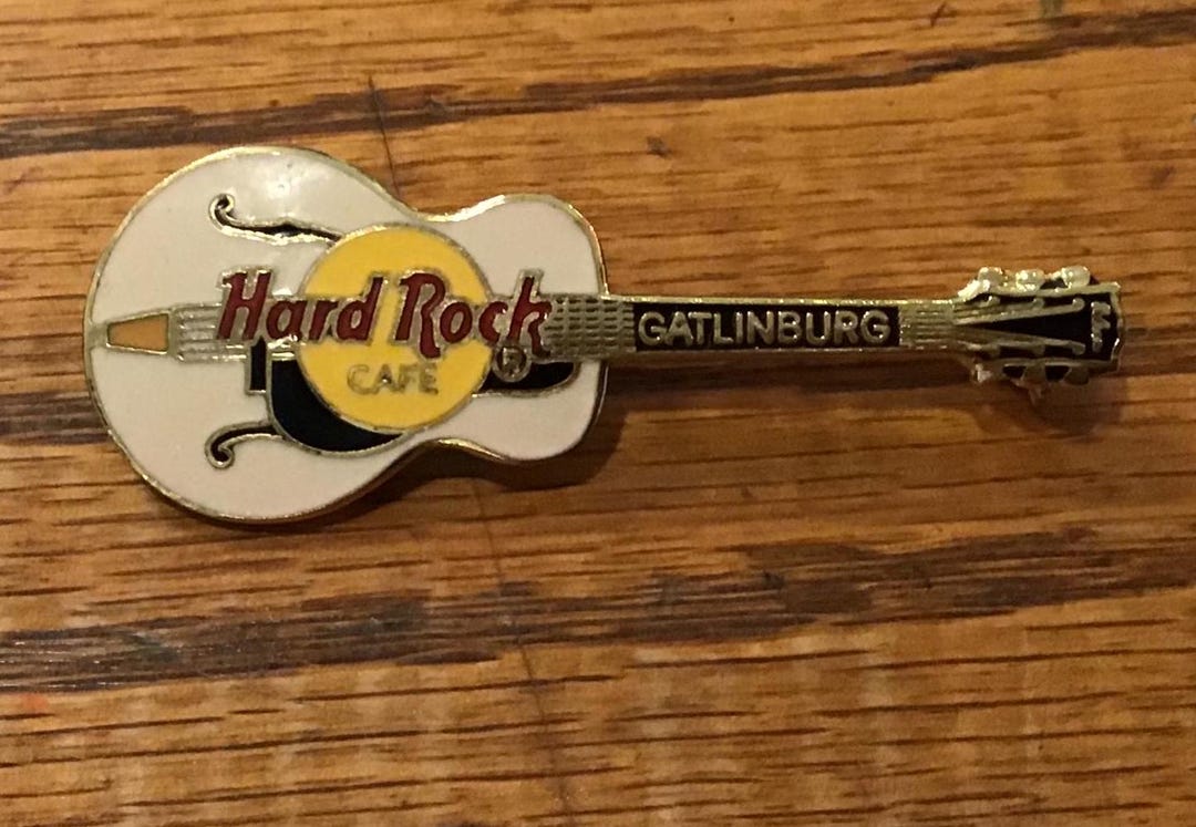 Hard Rock Guitar Pin Gatlinburg - Etsy