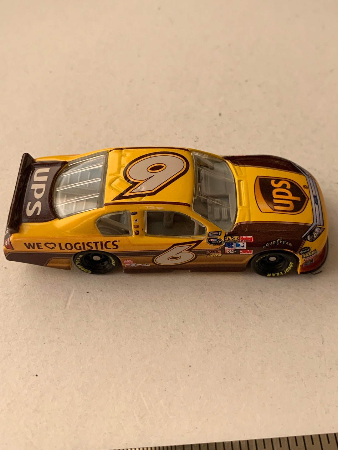 UPS David Ragan #6 NASCAR 1:64 Race Car 2011 - Etsy