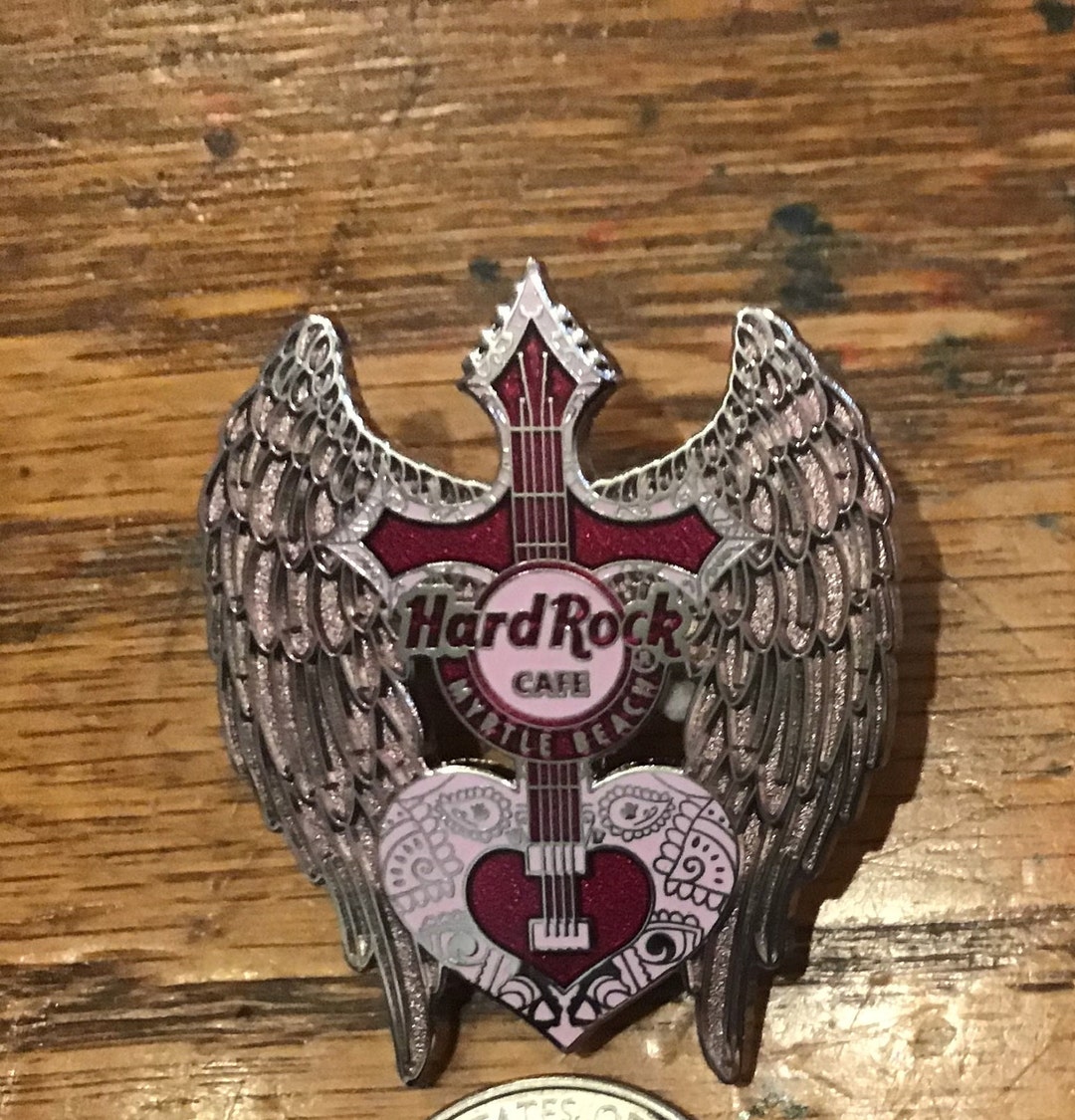 Hard Rock Myrtle Beach Angel Pin - Etsy