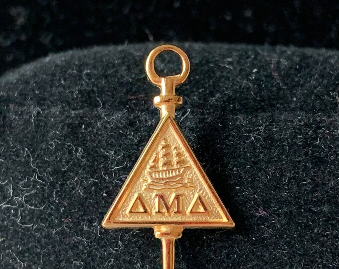 Vintage Delta Mu Delta Tie Tac or Pin - Etsy