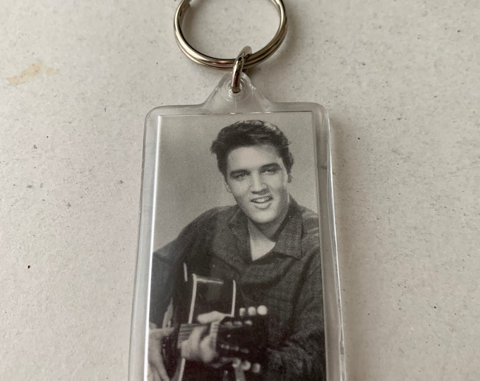 Elvis Presley Key Ring - Etsy