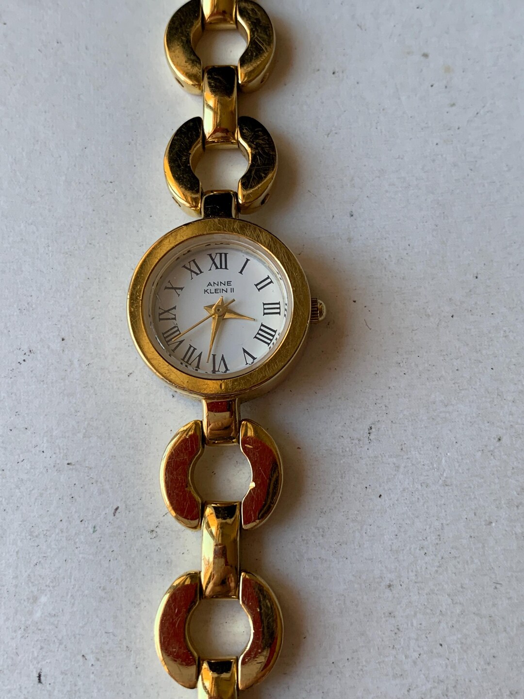 Vintage Ann Klein II Two Tone Wrist Watch - Etsy