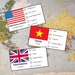 Learn the Countries: Print Flash Cards to Study and Memorize Capitals ...