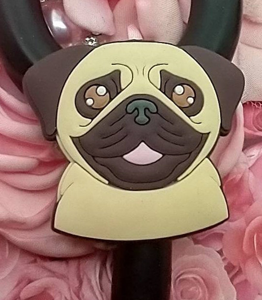 Add Some Fun to Your Stethoscope, PUG Dog Stethoscope Tag CUTE Kid ...