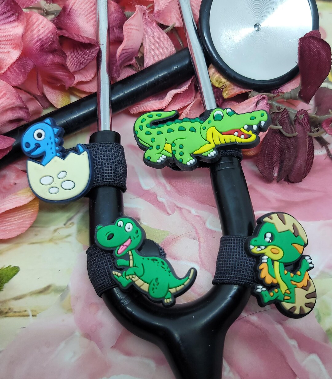 Dinosaurs Stethoscope Charm-add Some Fun! to Your Stethoscope, Cute ...