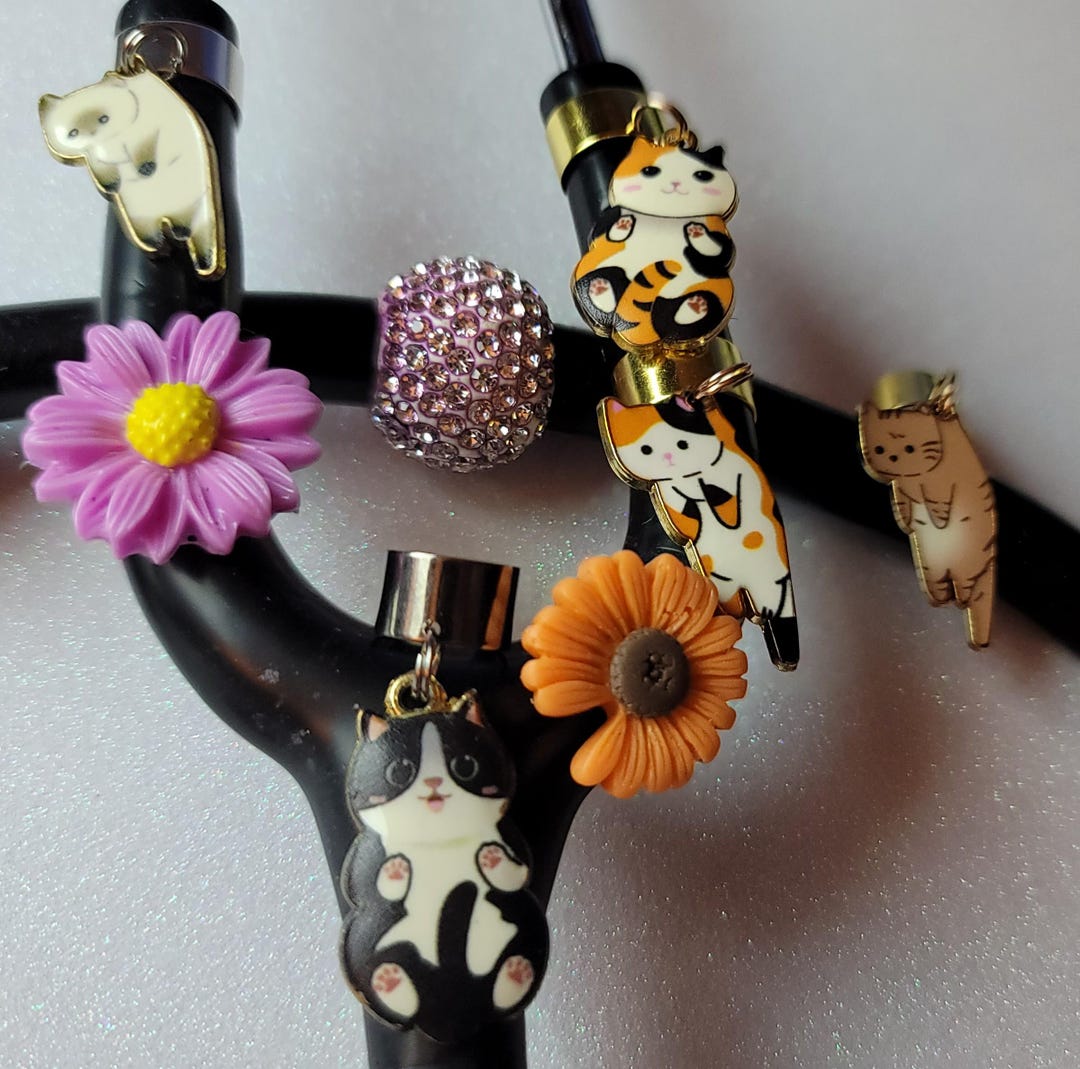 Stethoscope Charm-add Some Fun! to Your Stethoscope, CUTE Kitty Cat ...