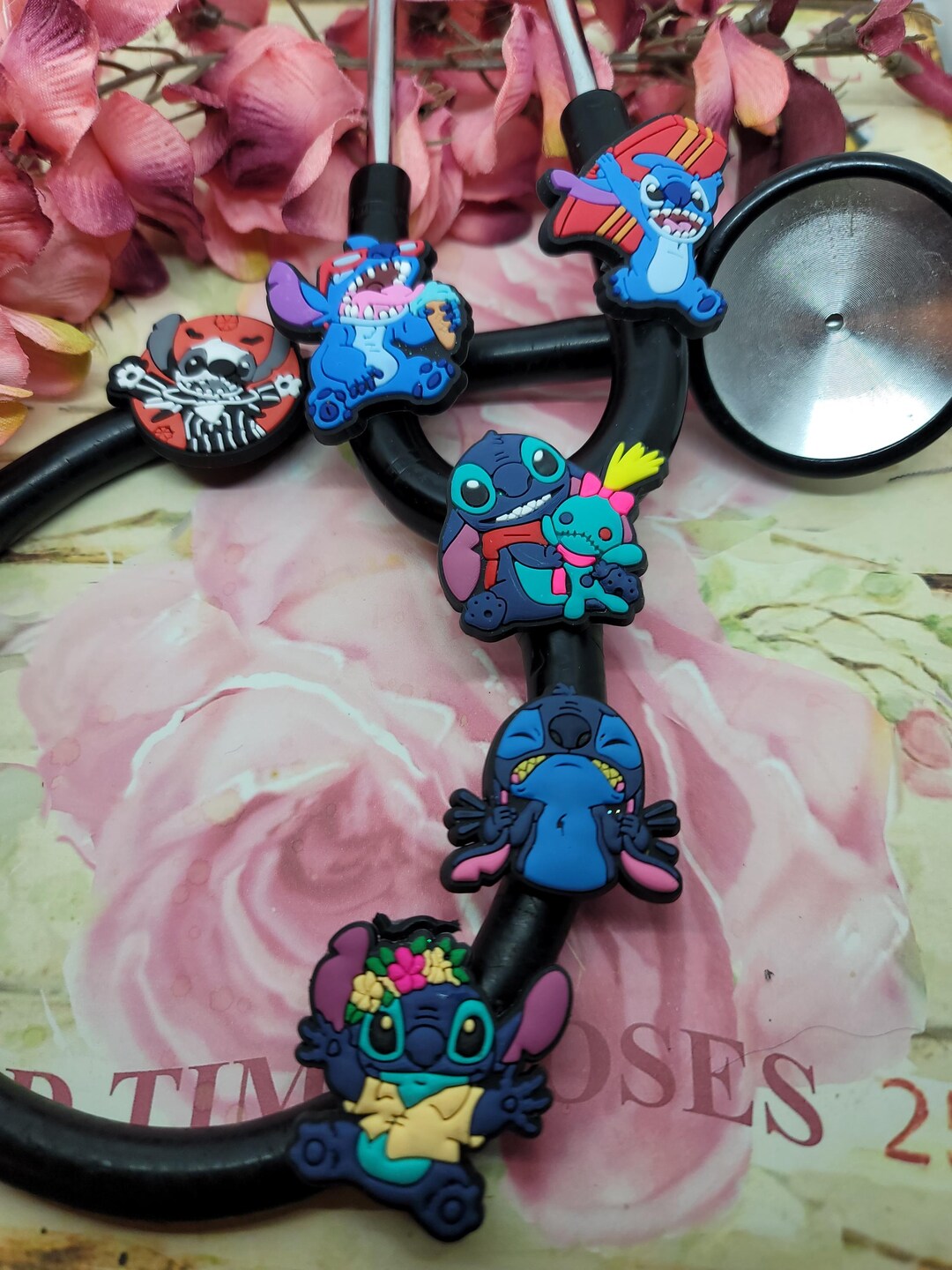 STITCH Stethoscope Charms-add Some FUN to Your Stethoscope *new Slide ...