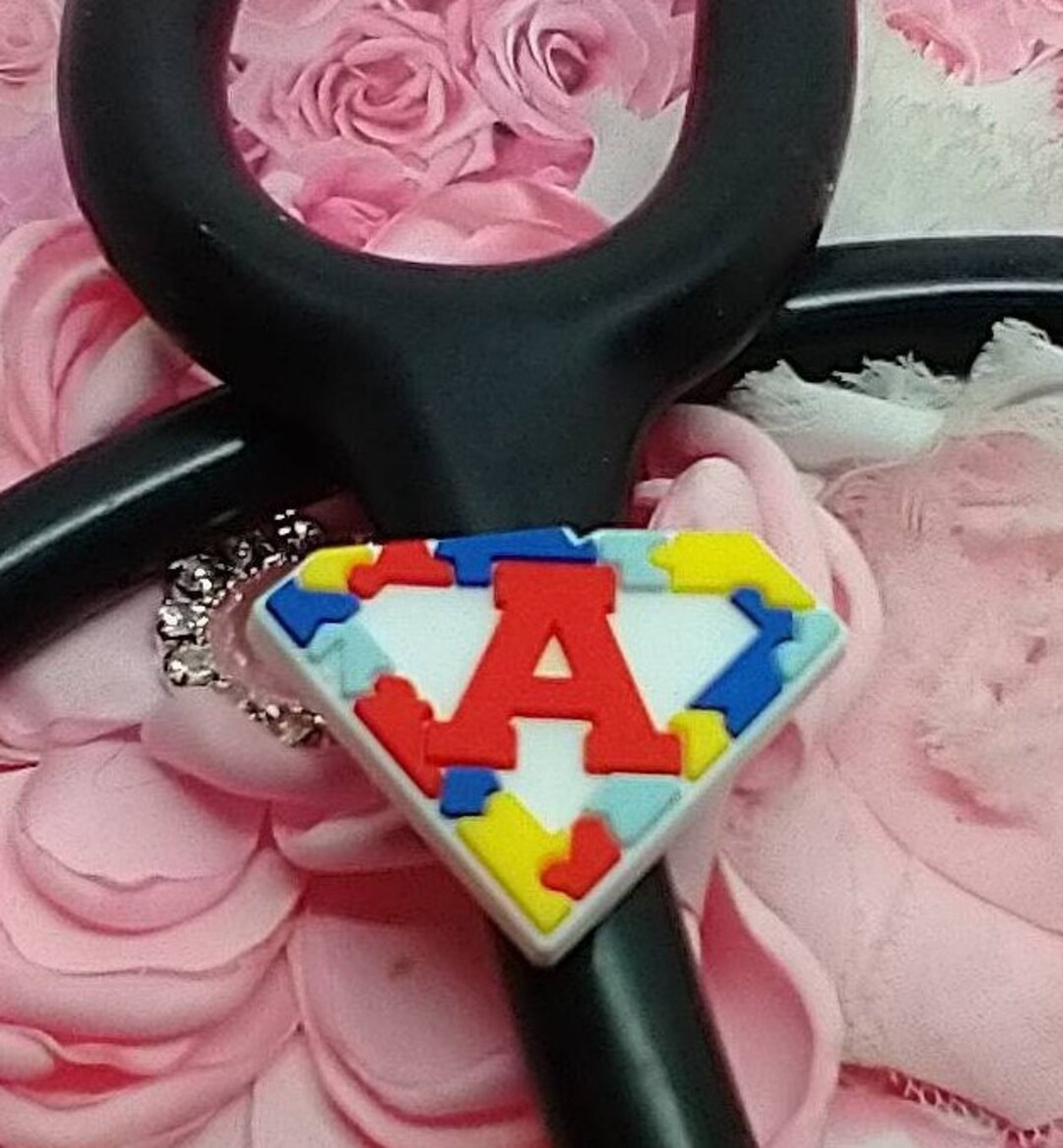 Add Some Fun to Your Stethoscope, Autism Puzzle Stethoscope Tag CUTE ...