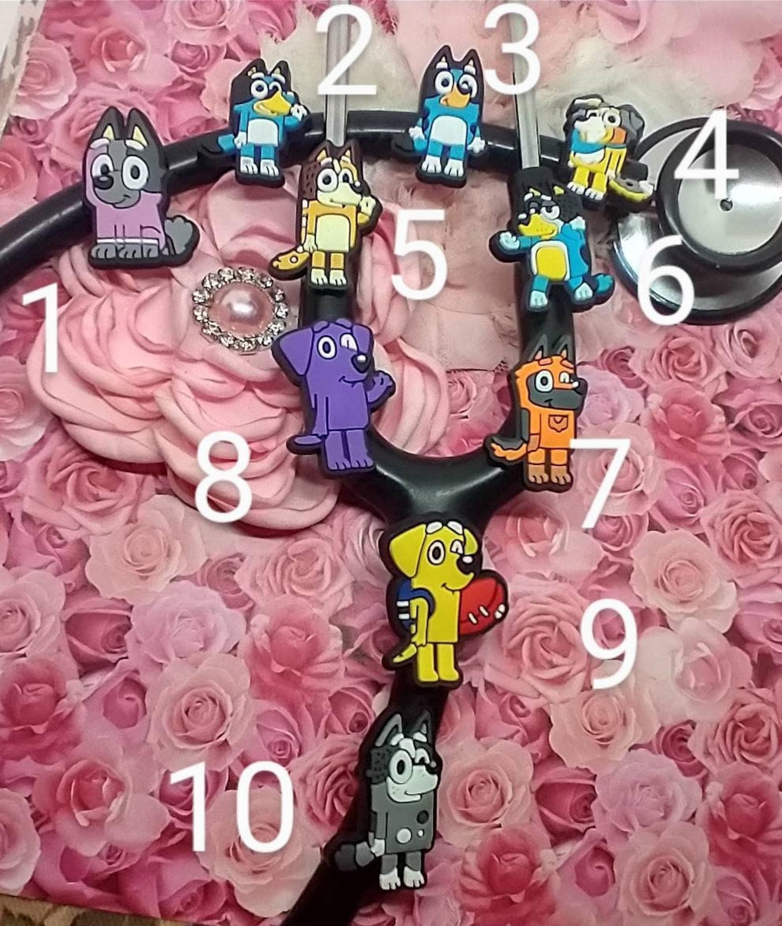 Stethoscope Charm-add Some Fun! to Your Stethoscope, CUTE Kid Friendly ...