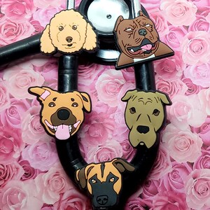 A Dd Some Fun! to Your Stethoscope Dogs Boxer- Greyhound- Pit Bull ...