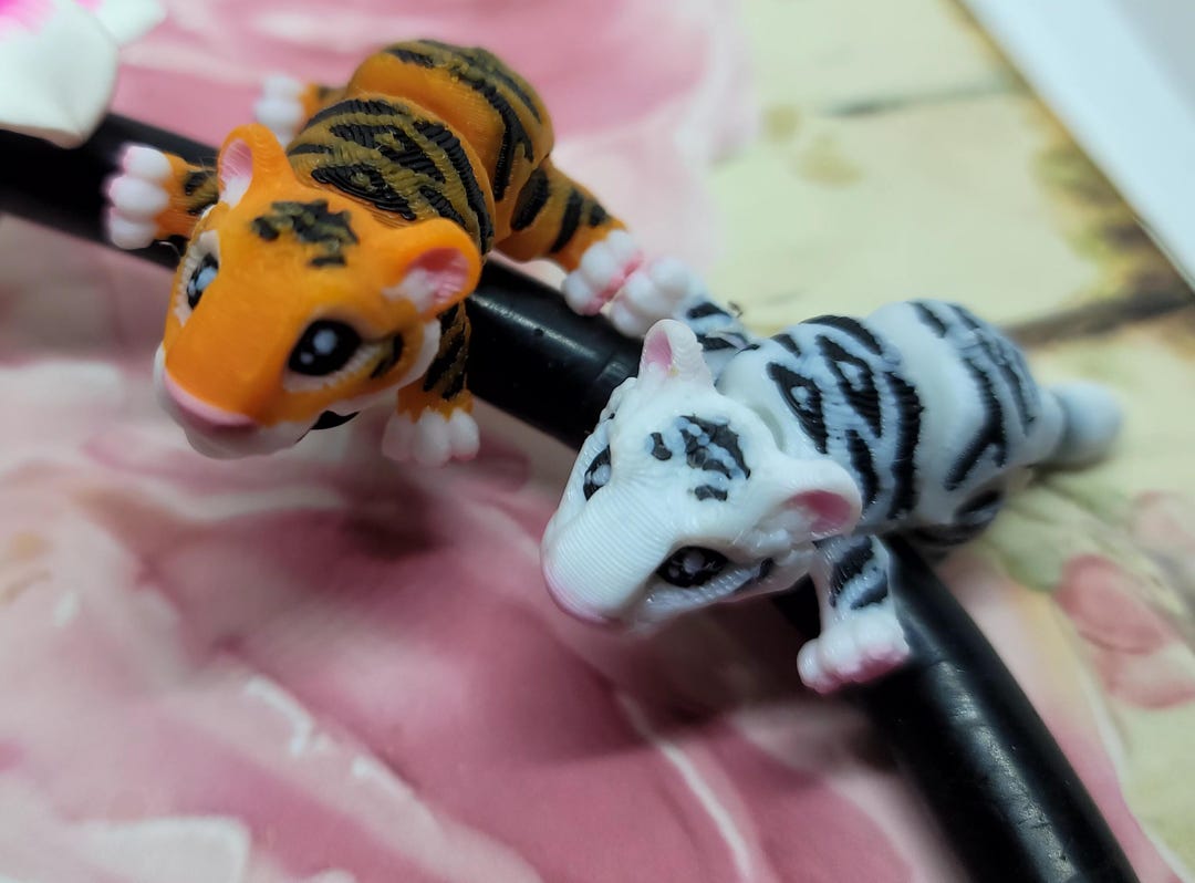 White or Orange TIGGER 3D Movable! Some FUN to Your Stethoscope Charm ...