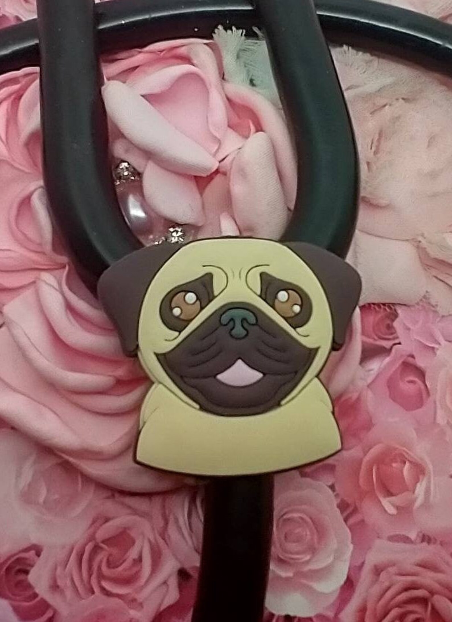 Add Some Fun to Your Stethoscope PUG Dog Stethoscope Tag - Etsy