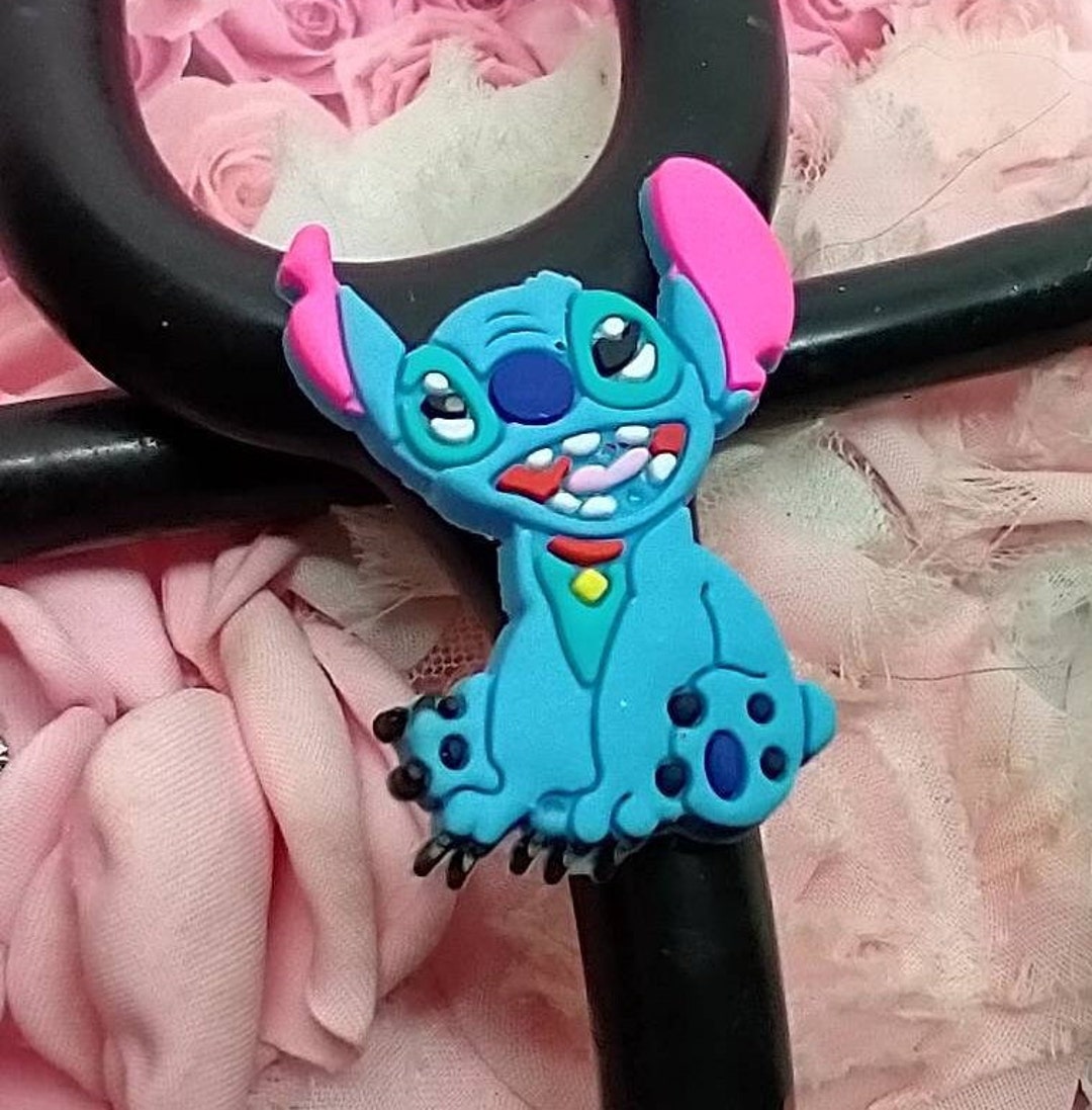 CUTE Kid Friendly Cartoon Stitch Stethoscope Charm, Pediatric Add Some ...