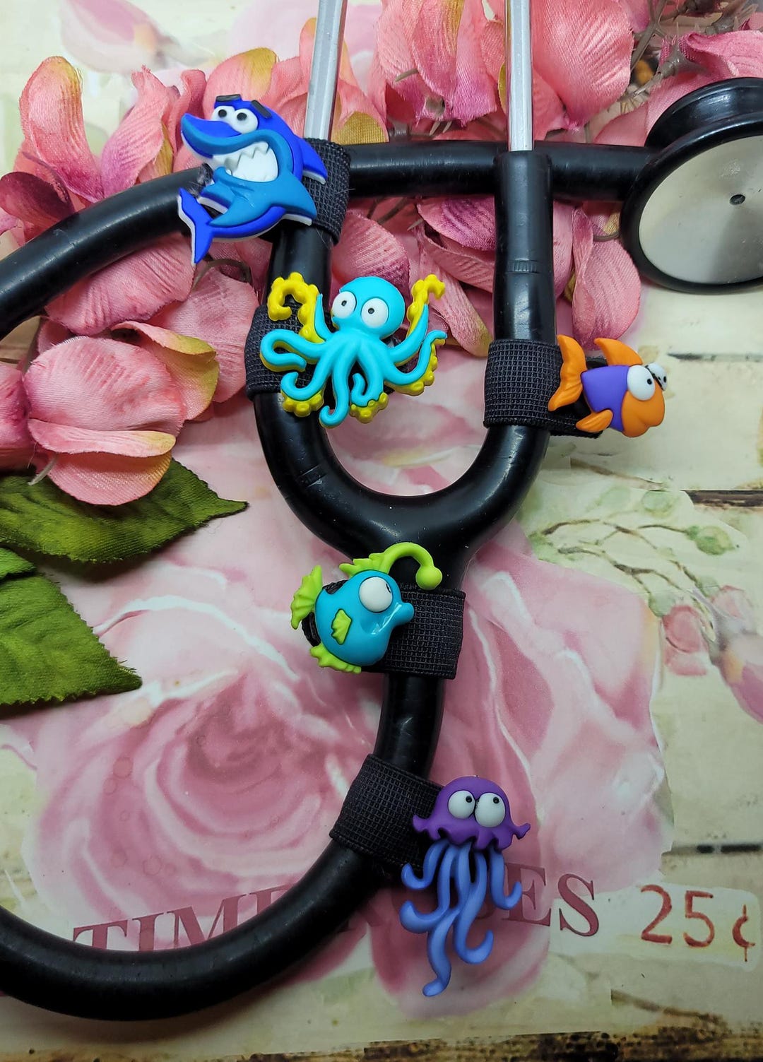 Fish-octopus-shark so Cute Stethoscope CUTE Kid Friendly Stethoscope ...