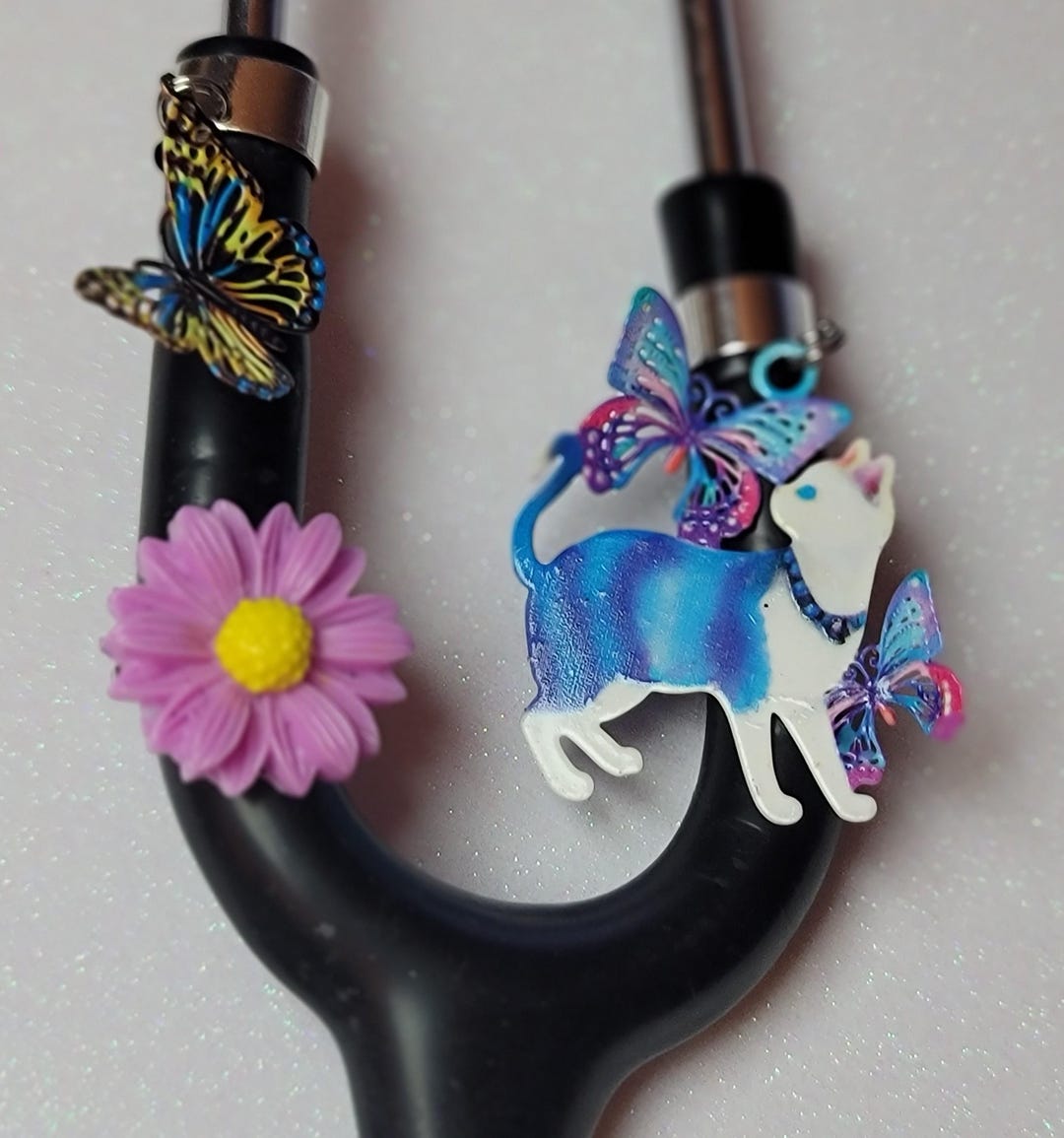 Butterfly Stethoscope Charm-add Some Fun! to Your Stethoscope, CUTE ...