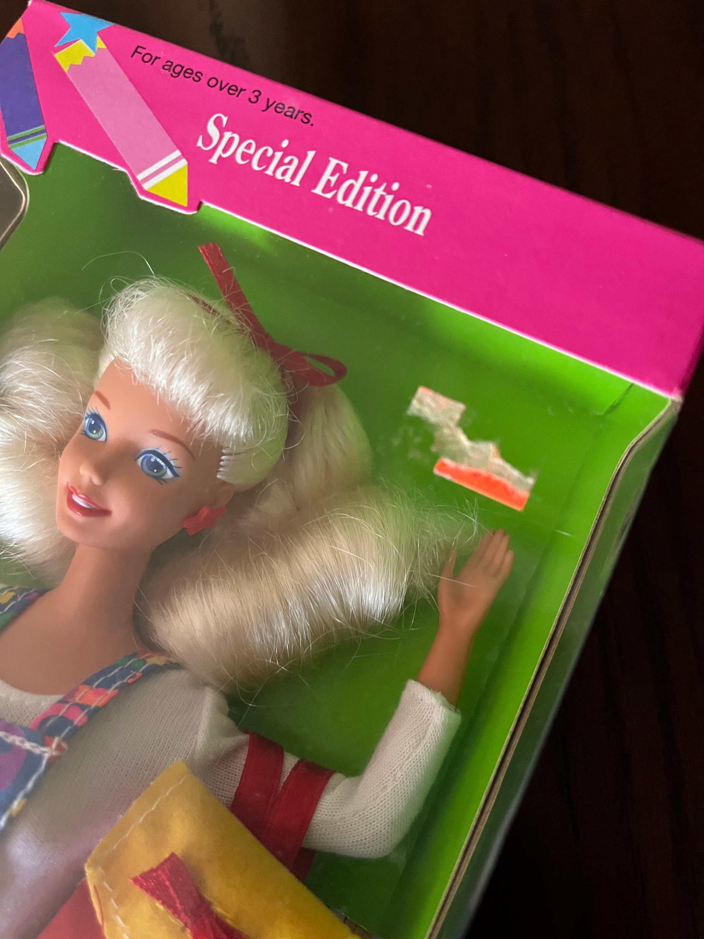 1994 Schooltime Fun Special Edition Barbie NRFB - Etsy
