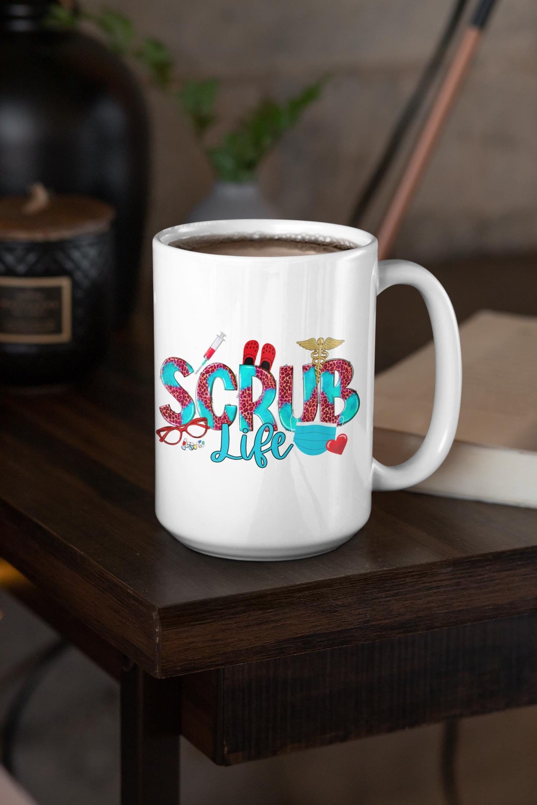Scrub Life Tumbler Wrap | Nursing Design | Nurse Grad | Skinny Tumbler ...