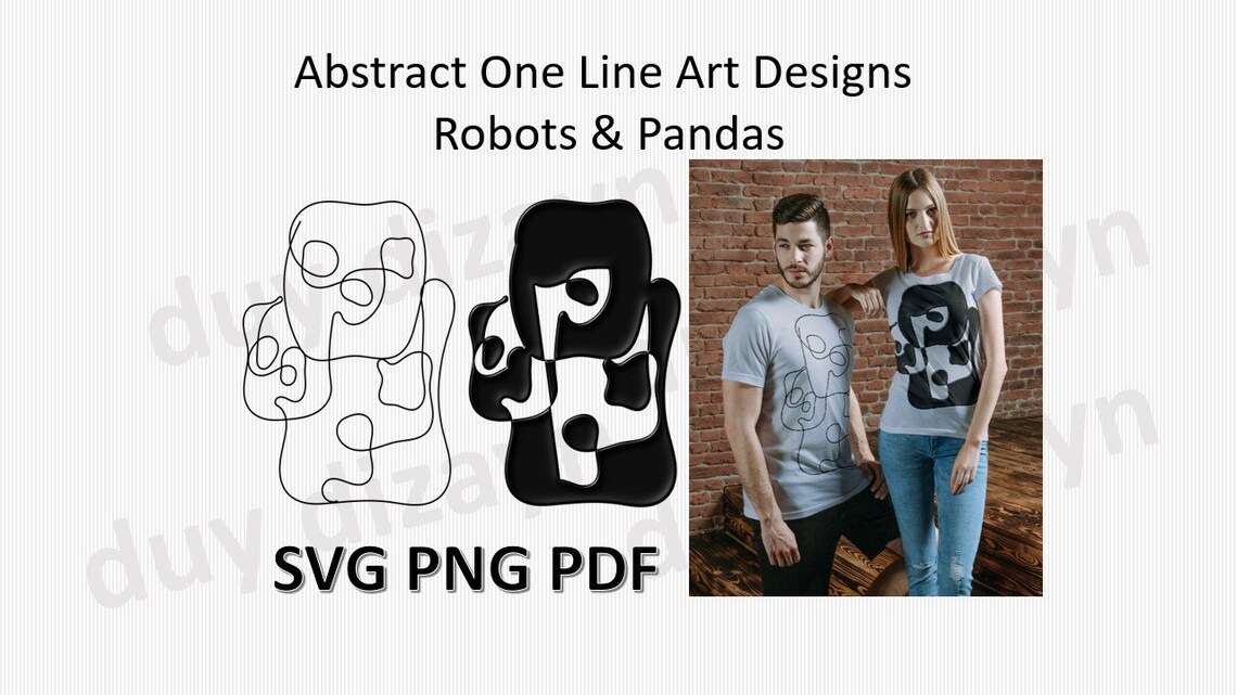 One Line Art Modern and Elegant Abstract Digital Image Svg Pdf - Etsy