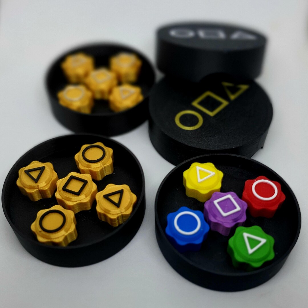 Gonggi Set- 3 Unique Color Options - Squid Game Inspired - Traditional ...