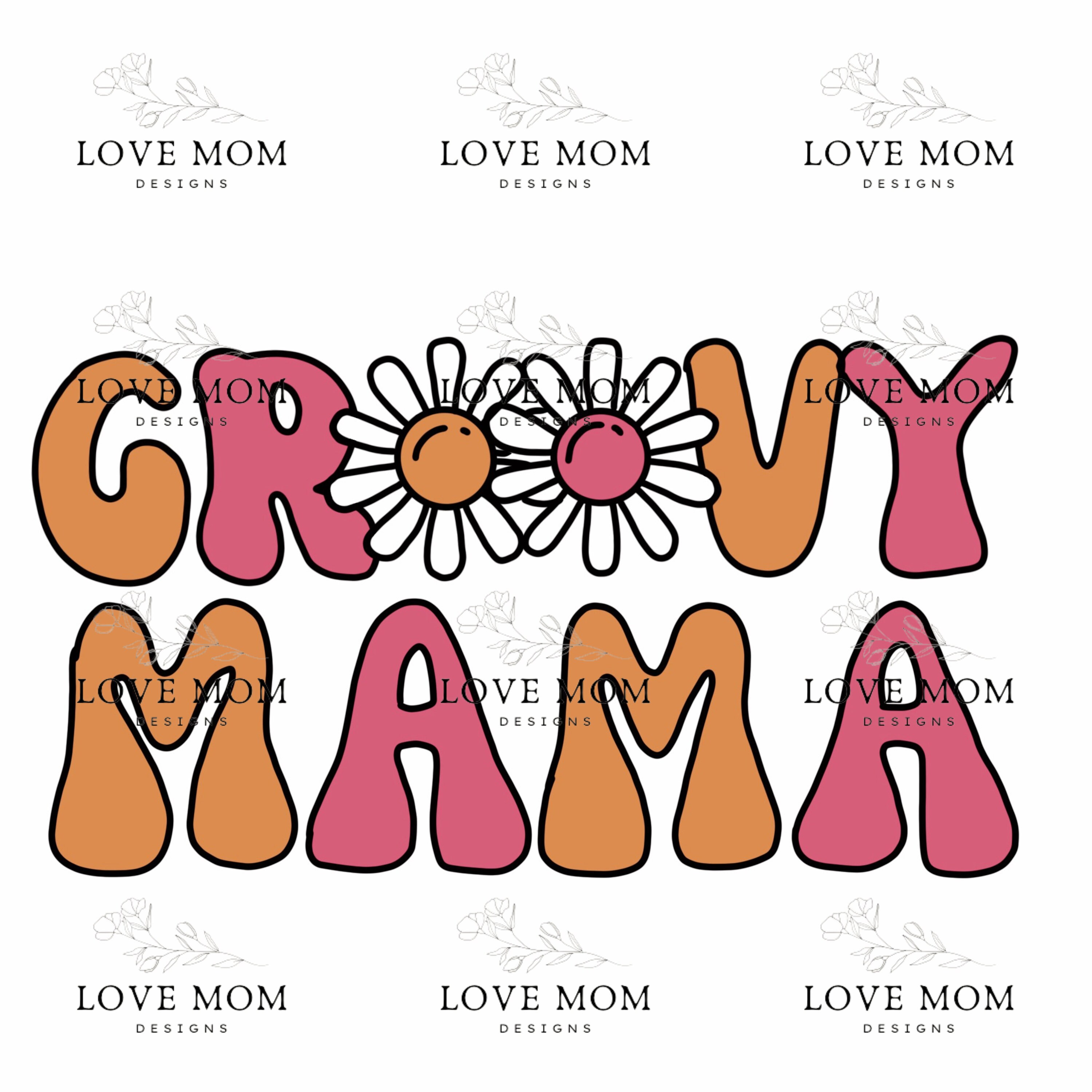 Groovy Mama, Birthday Shirt,png,digital - Etsy