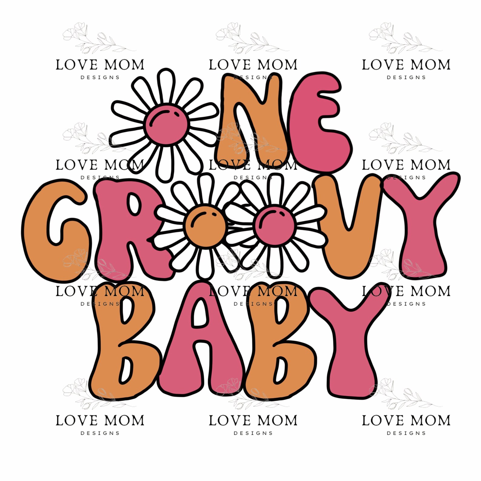 One Groovy Baby, Birthday Shirt,png,digital - Etsy