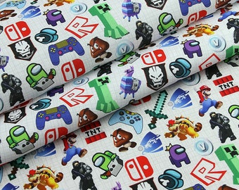 Video Game Fabric | Etsy