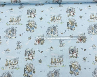 Peter Rabbit Quilting Fabric - Etsy