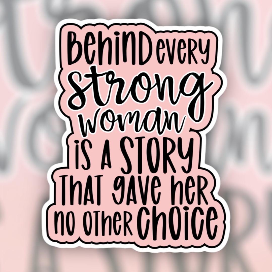 Strong Women - Sticker | WOMEN INSPIRATION | Waterproof - Etsy