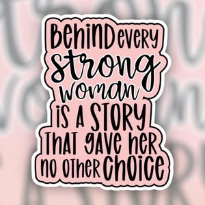 Strong Women - Sticker | WOMEN INSPIRATION | Waterproof - Etsy