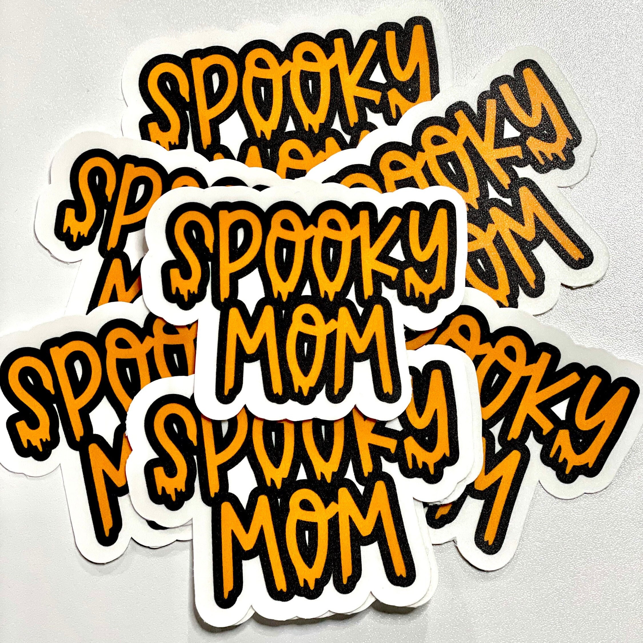 Spooky Mom Sticker Mom Gift Rad Mom Cool Mom - Etsy