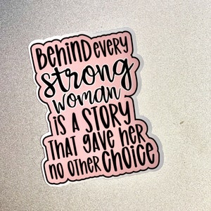 Strong Women - Sticker | WOMEN INSPIRATION | Waterproof - Etsy