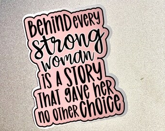 Strong Women Sticker - Etsy