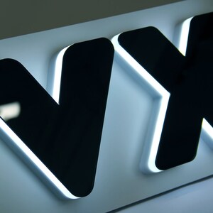 LED Letters of Light Lettering Illuminated Signs Custom Made From ...