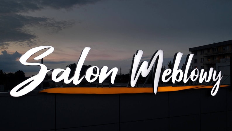 LED Letters of Light Lettering Illuminated Signs Custom Made - Etsy