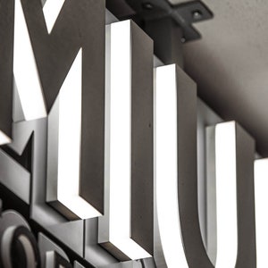 LED Letters of Light Lettering Illuminated Signs Custom Made From ...